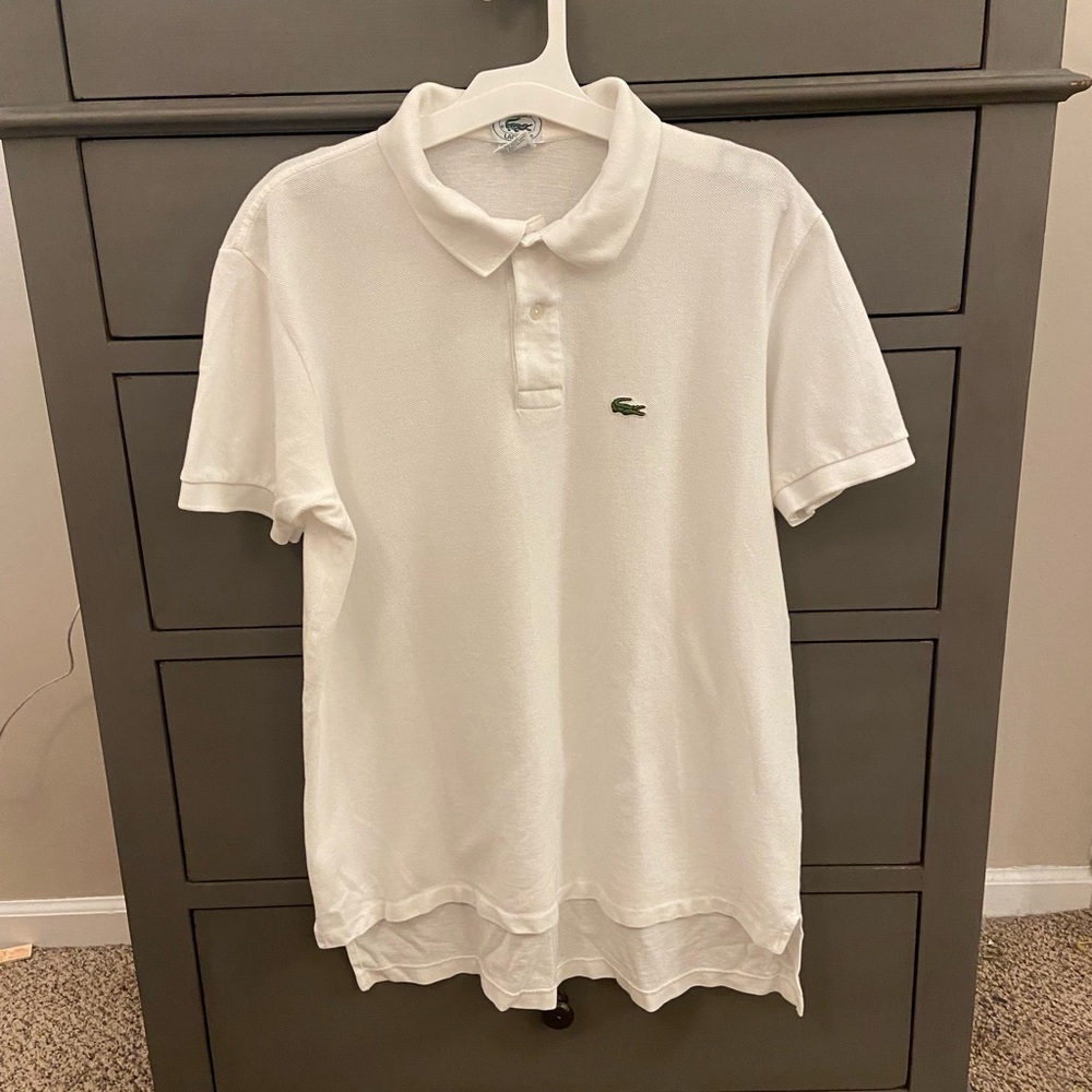 Vintage Lacoste Izod Patron Shirt, White, Men’s Large - Gem